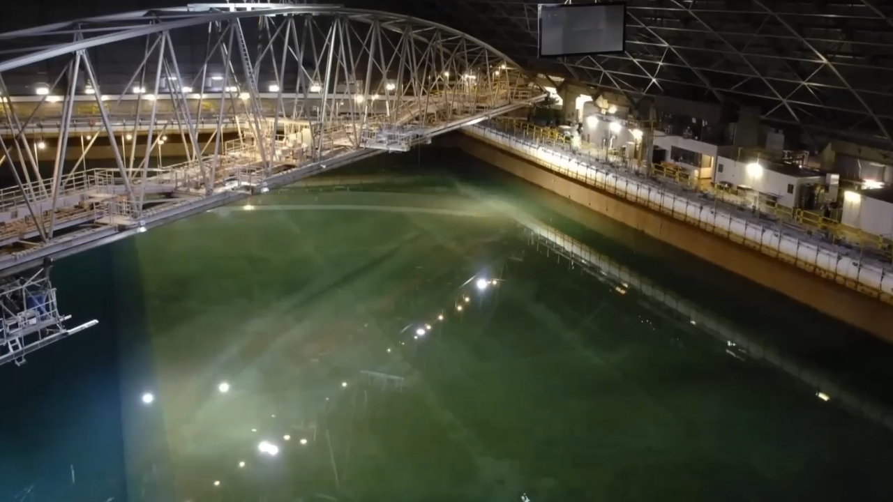 Inside the Navy facility that simulates the world’s oceans