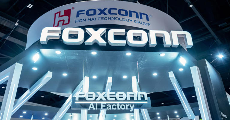 Nvidia partner Foxconn reports 22% revenue surge as AI buildout ramps up