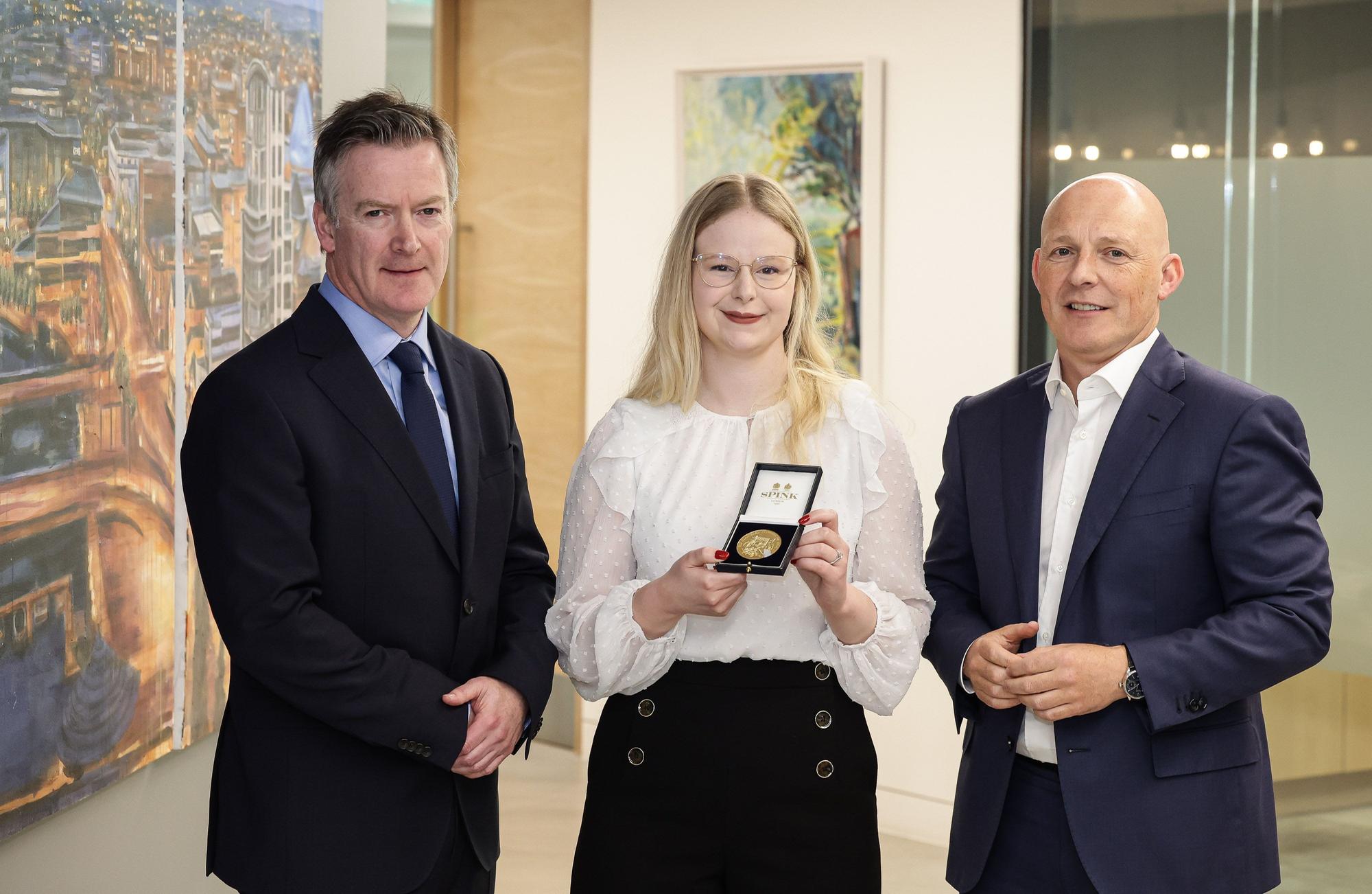 KPMG honours Alexandra Nelson with Pat Cullinan Memorial Medal