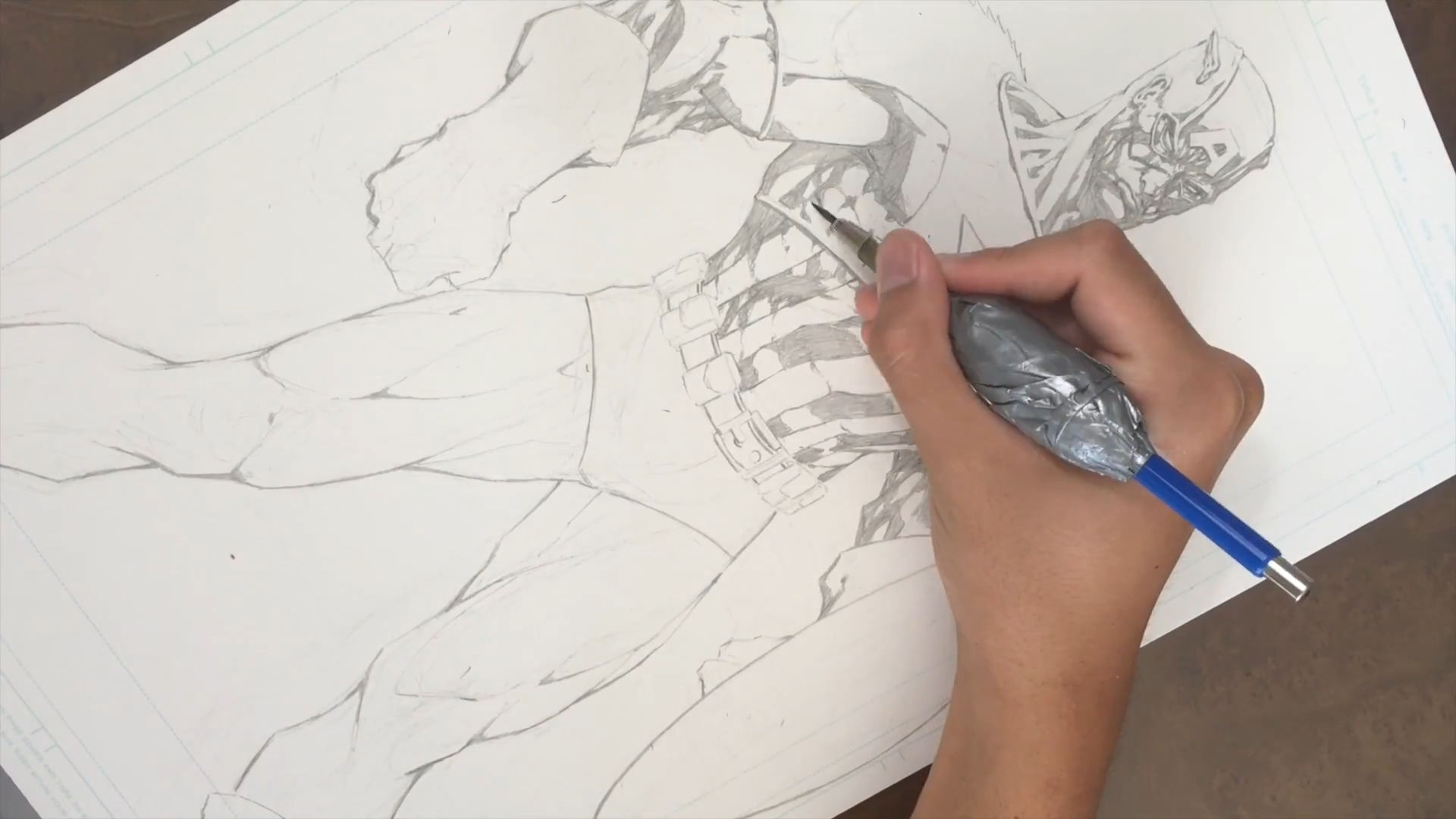 Draw like a Marvel artist