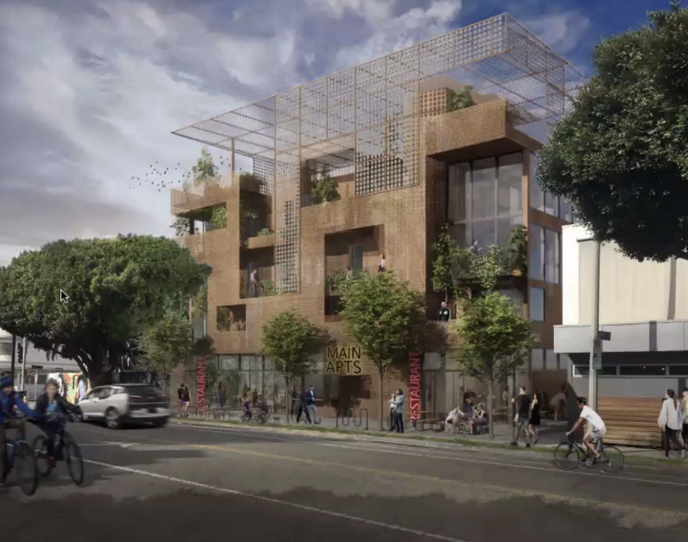 Four-story Main Street development proposal draws strong Venice opposition