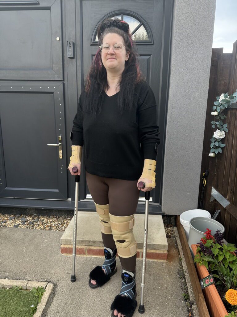 Healthy mum has life changed overnight after rare disease leaves her ...