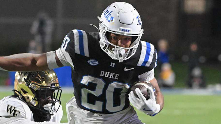 Duke hosting Division II running back on portal visit