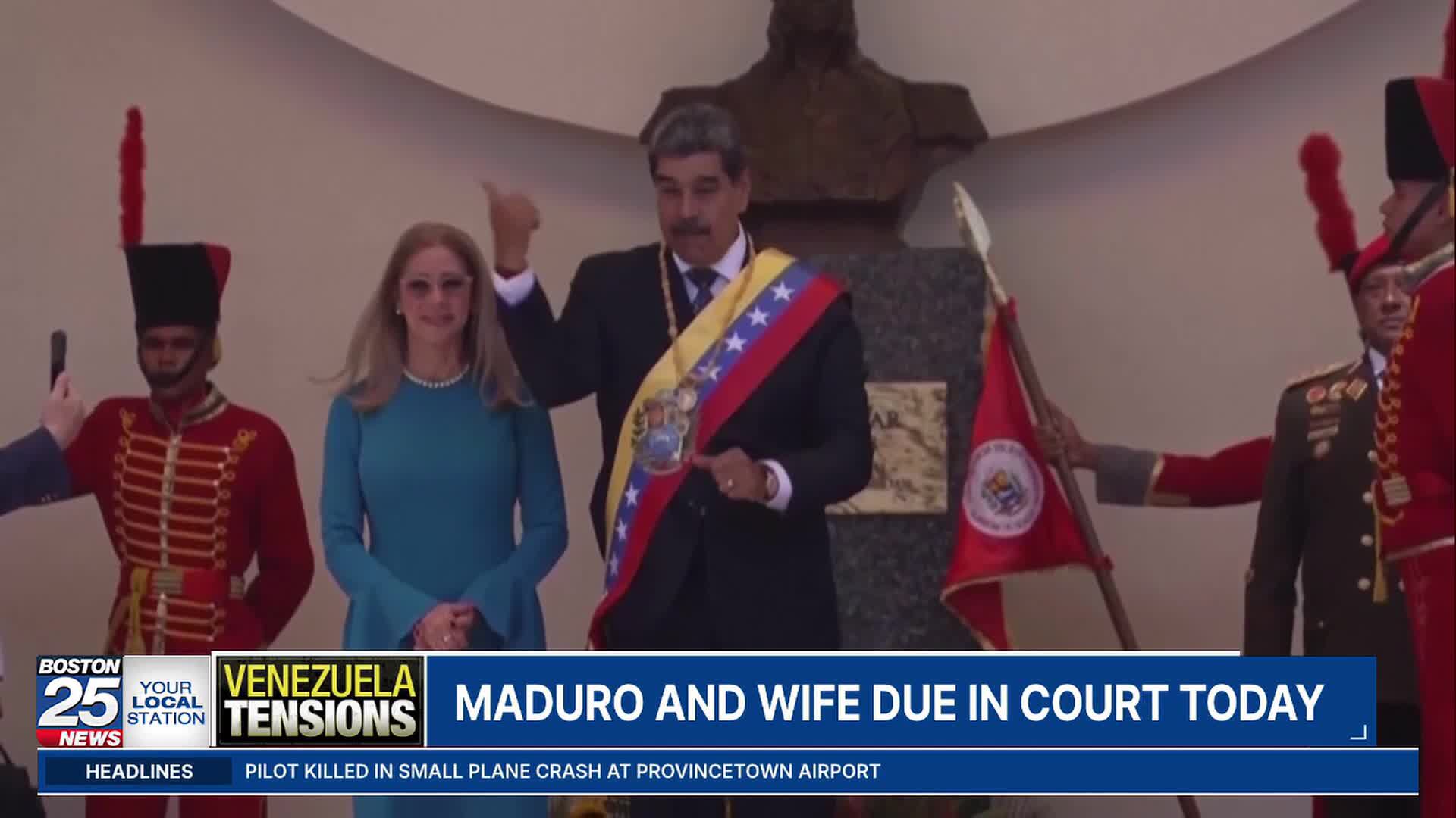 Venezuela’s Maduro, wife to make first appearance in US court to face ...
