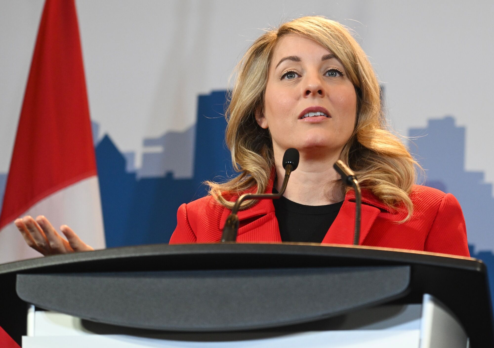 Canada’s Joly presses Lockheed for jobs as crucial F-35 decision nears