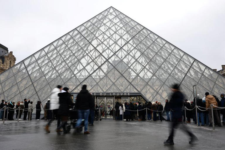 Paris' Louvre Museum opens but some parts stay closed as staff resume ...