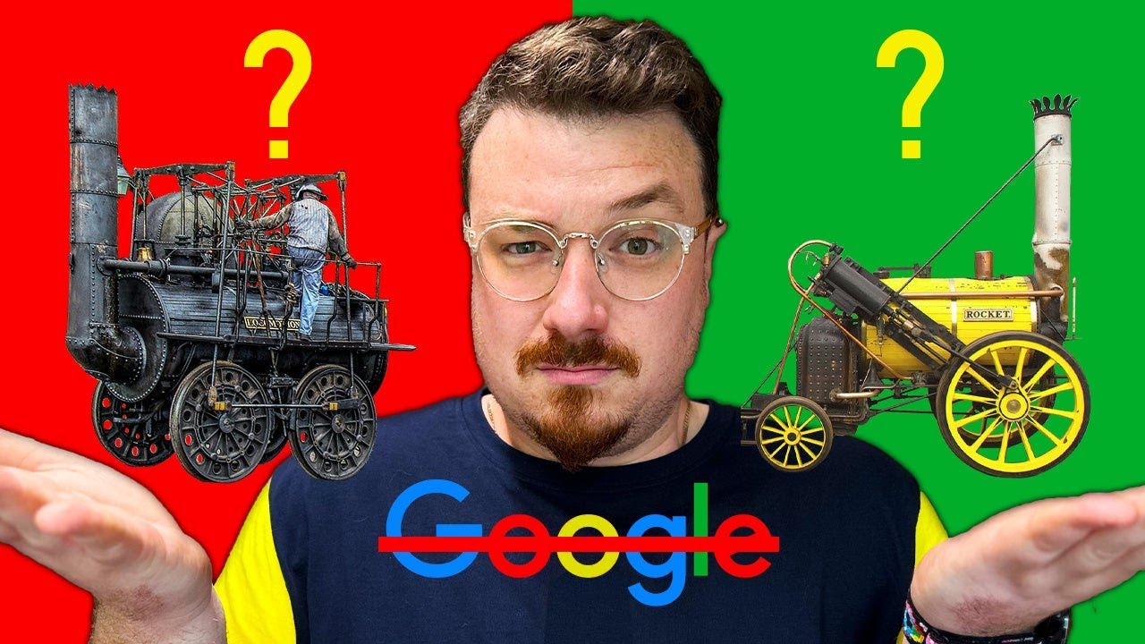 The mystery behind the first train you can’t Google