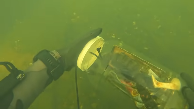 Of all things to find underwater, this was the weirdest