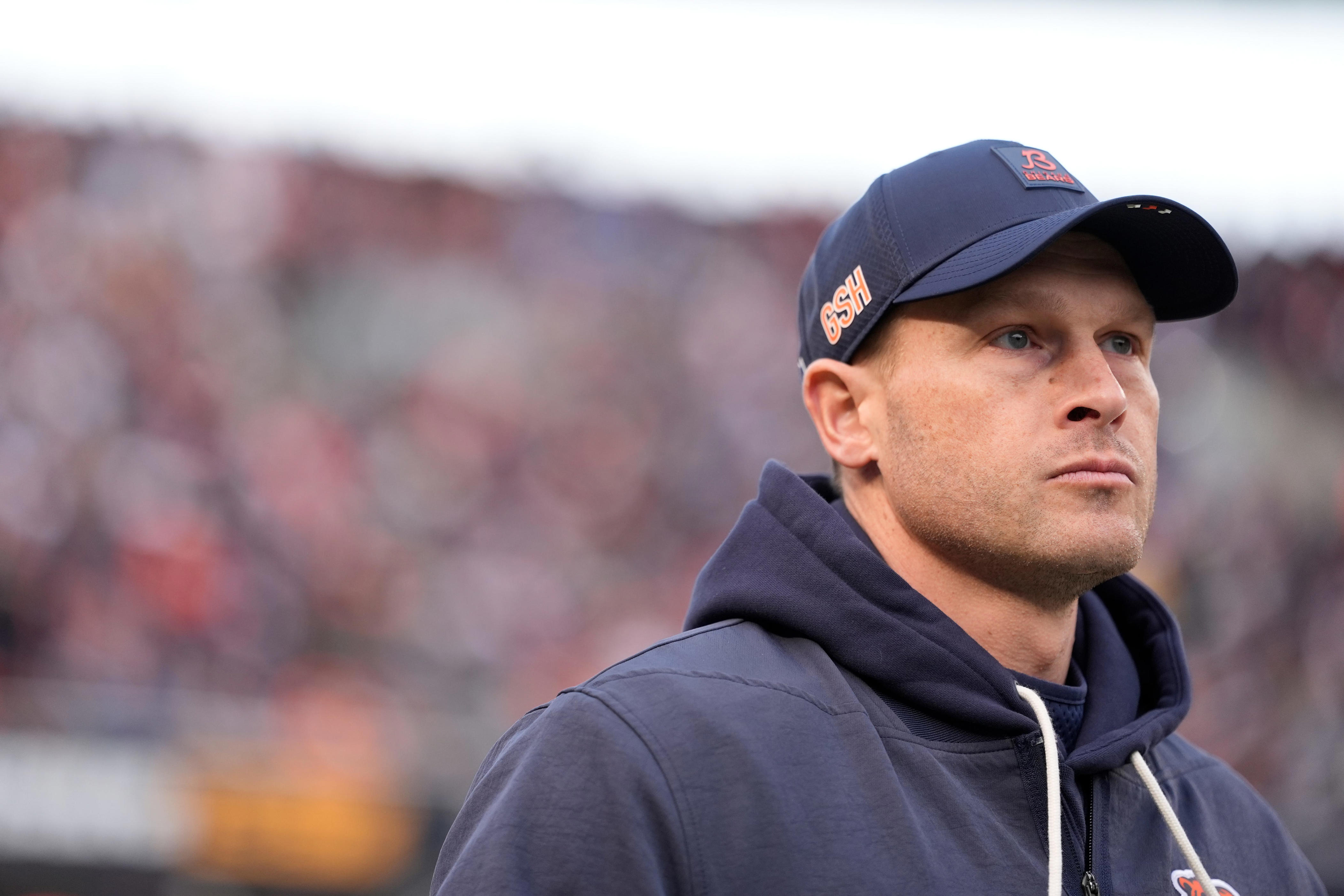 What Bears HC Ben Johnson told his team after losses before playoffs