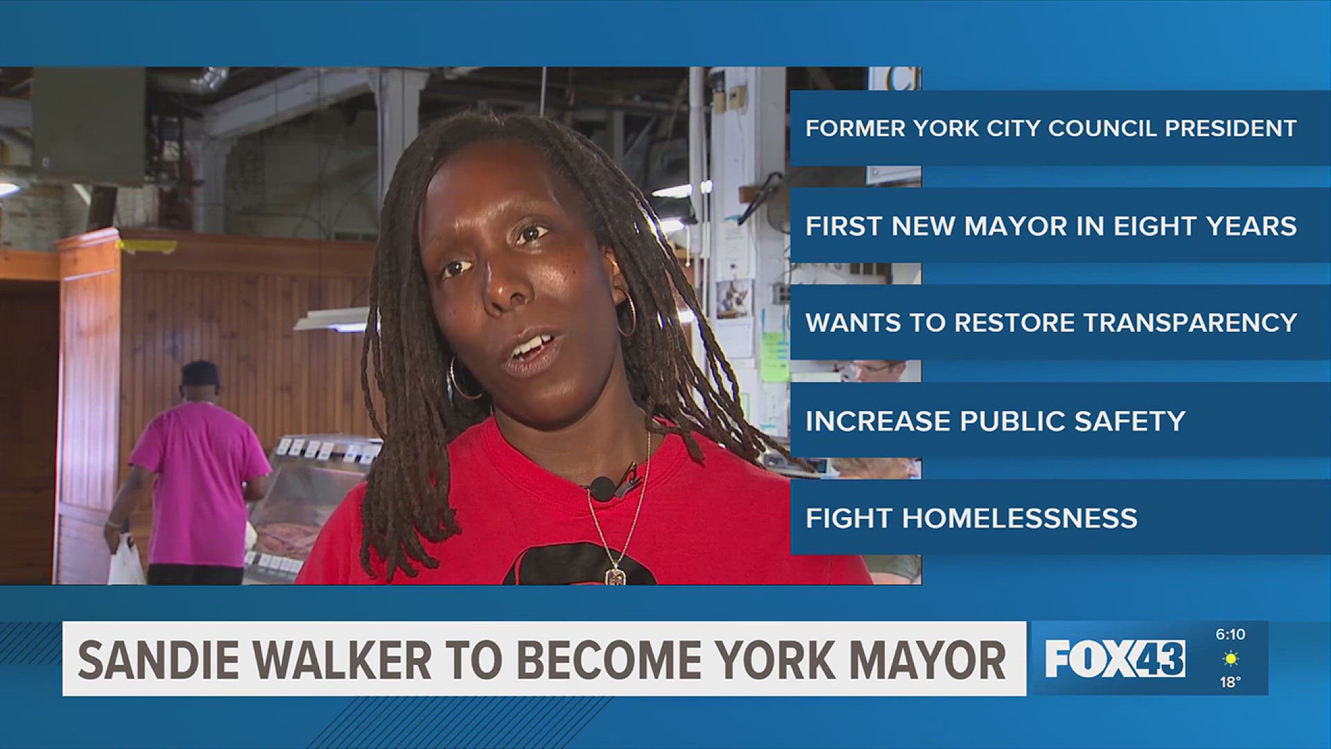Sandie Walker to be sworn in as York mayor