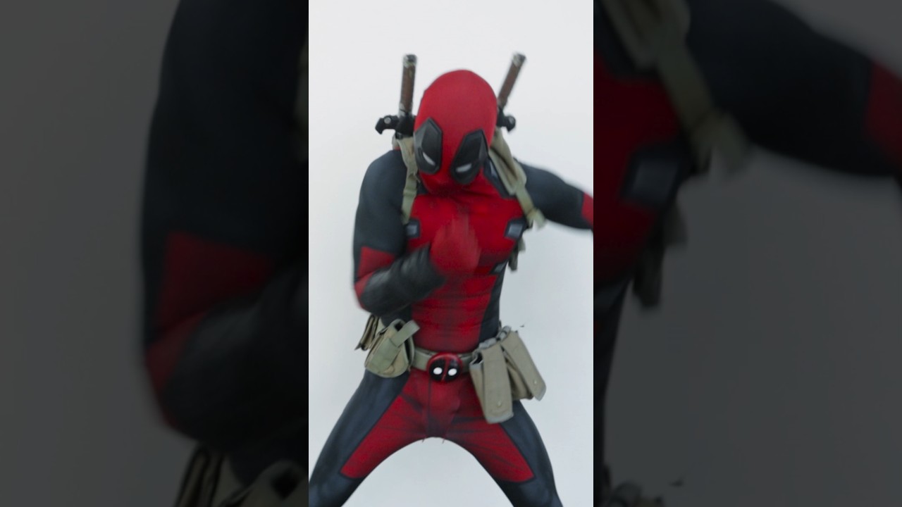 Deadpool dance! Bye bye bye #deadpool #deadpool3 #cosplay