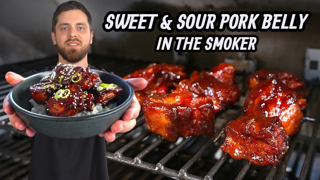 How to make pork belly burnt ends in sweet and sour sauce
