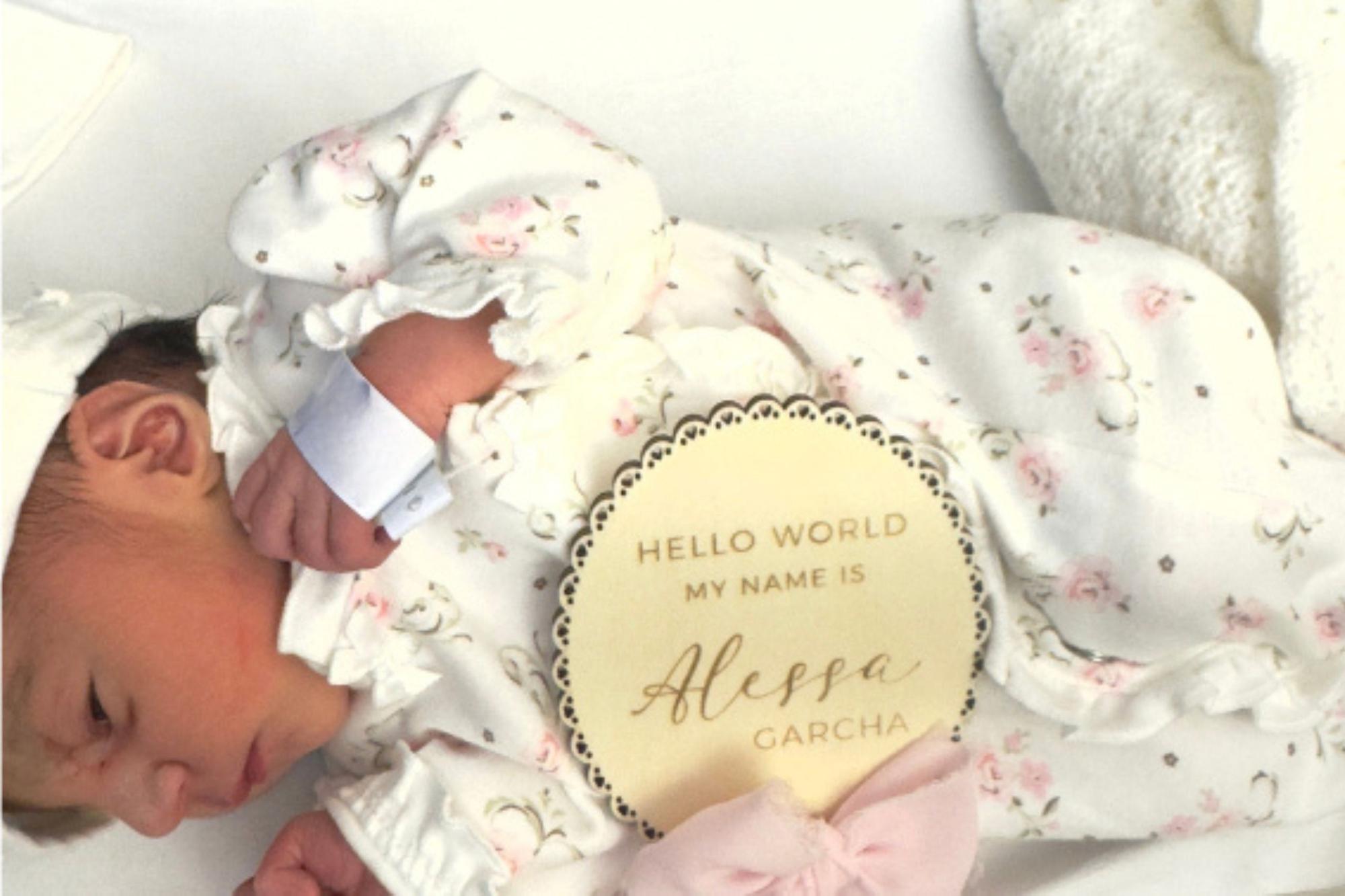 Oh baby... little girl Alessa first born at Bedford Hospital on New ...