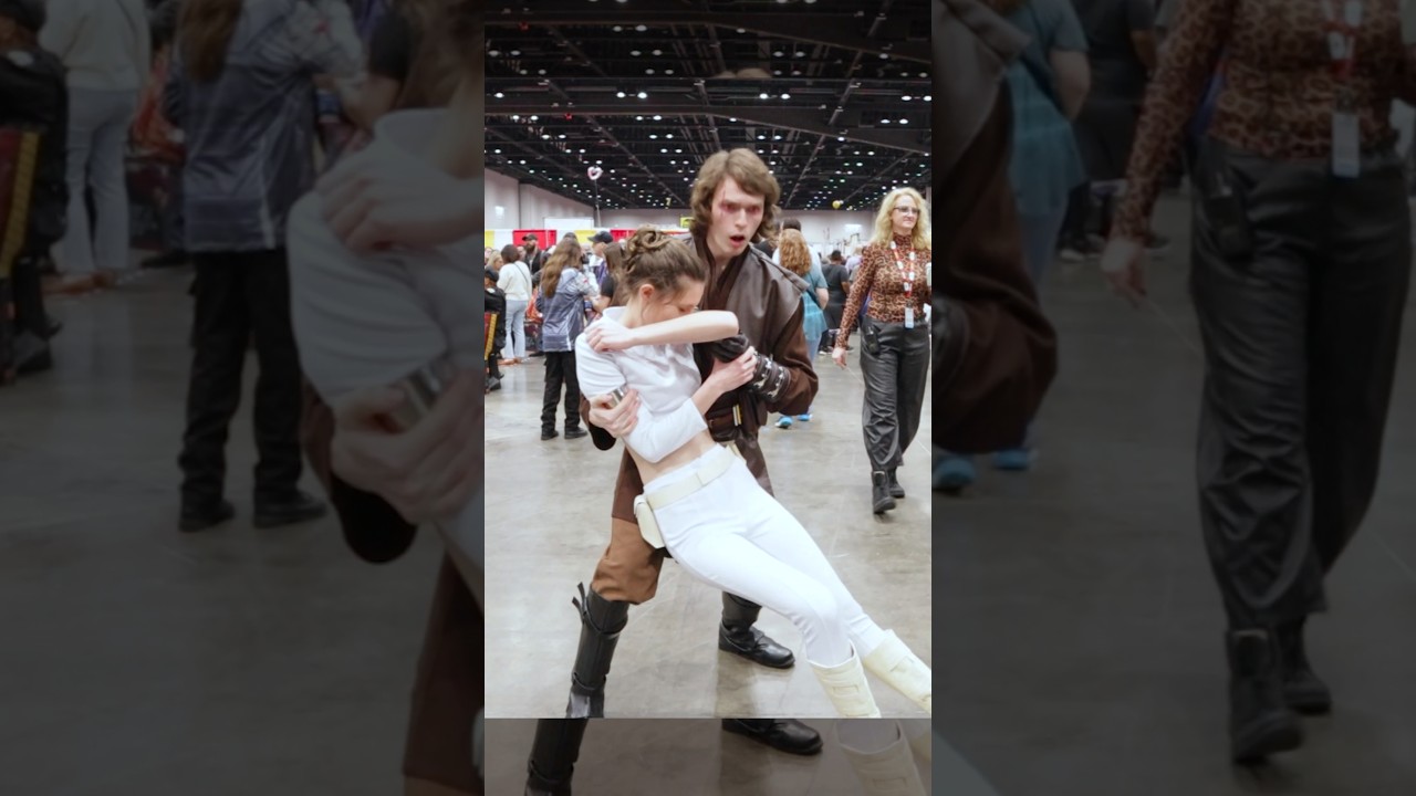 Deadpool meets Anakin Skywalker and Princess Padmé in total Star Wars chaos