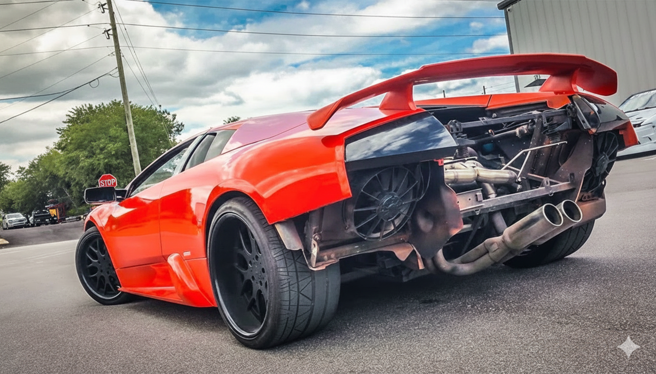 Driving my Fast & Furious Lamborghini for the first time