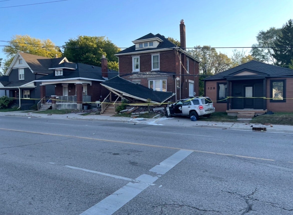 Cars crash into London buildings 5 times a month on average, new ...