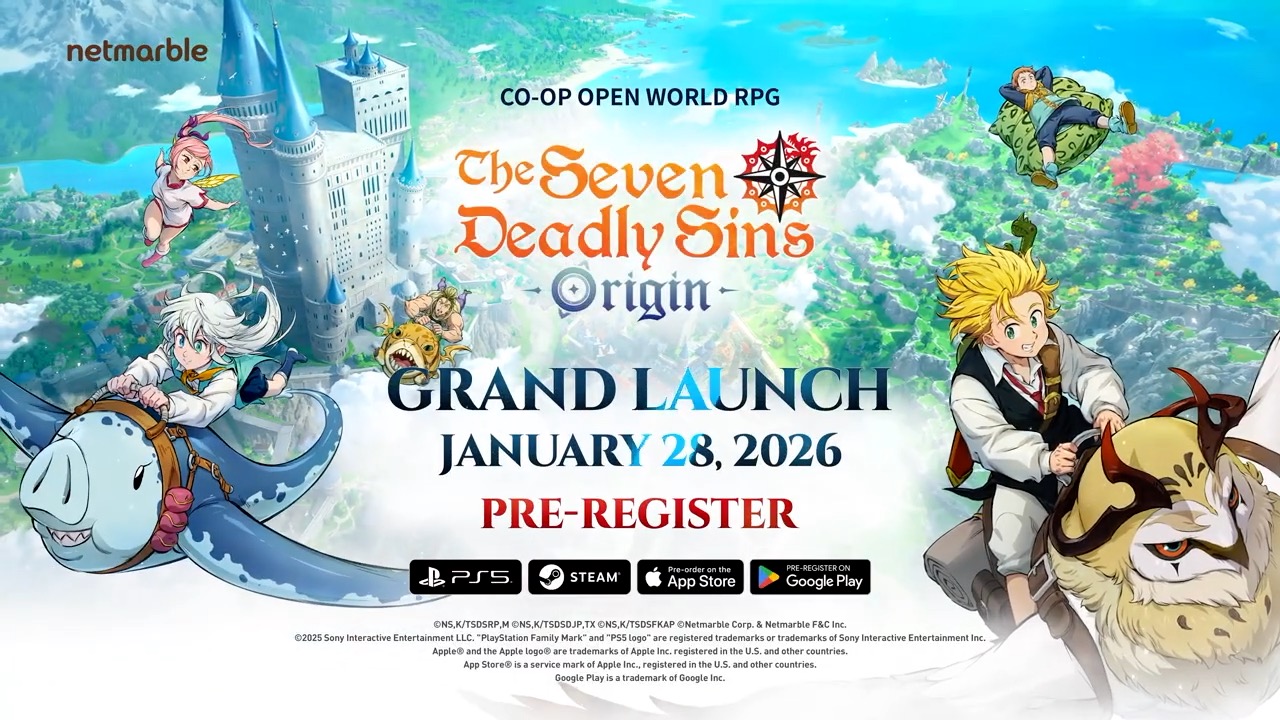 The Seven Deadly Sins Origin official gameplay trailer