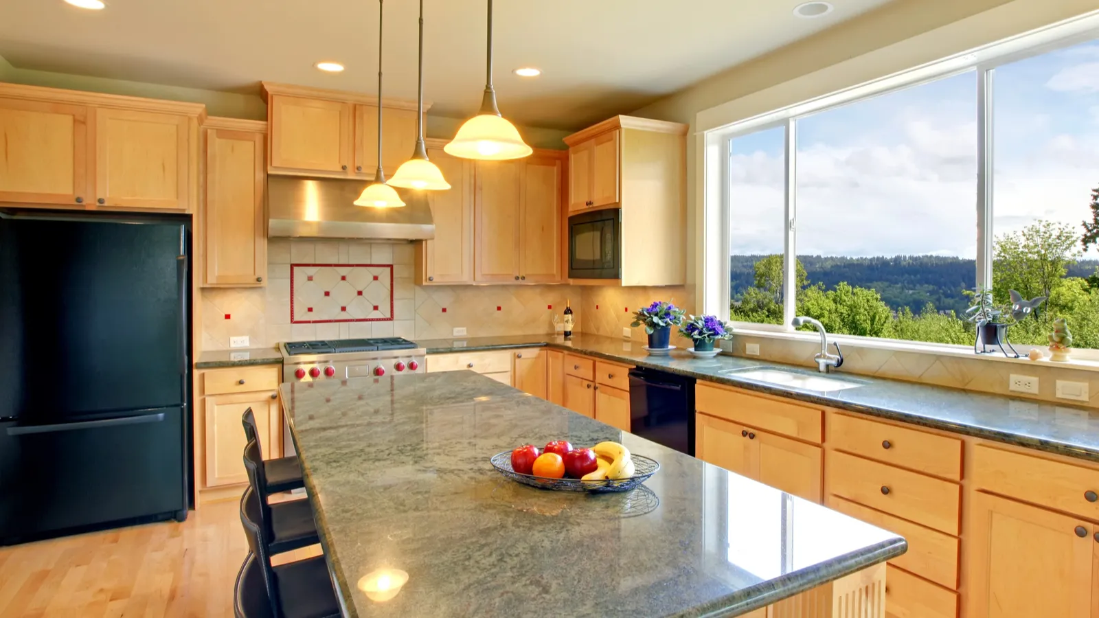 Modern kitchens styled with gentle warmth