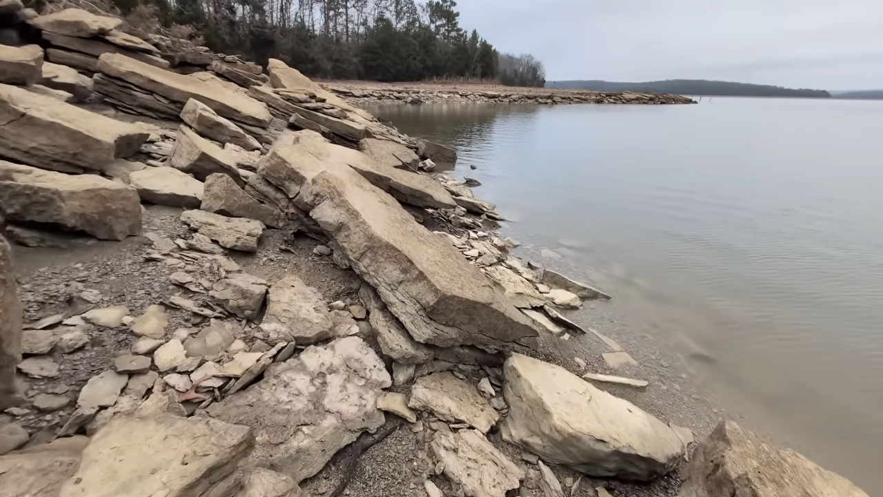 Every step here is a fossil from 300 million years ago