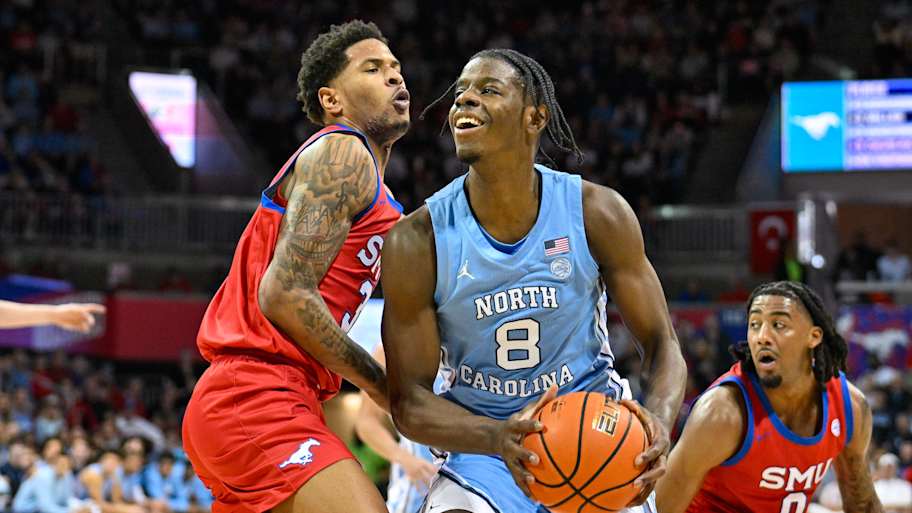 Hubert Davis explains how North Carolina’s offense was stifled against SMU