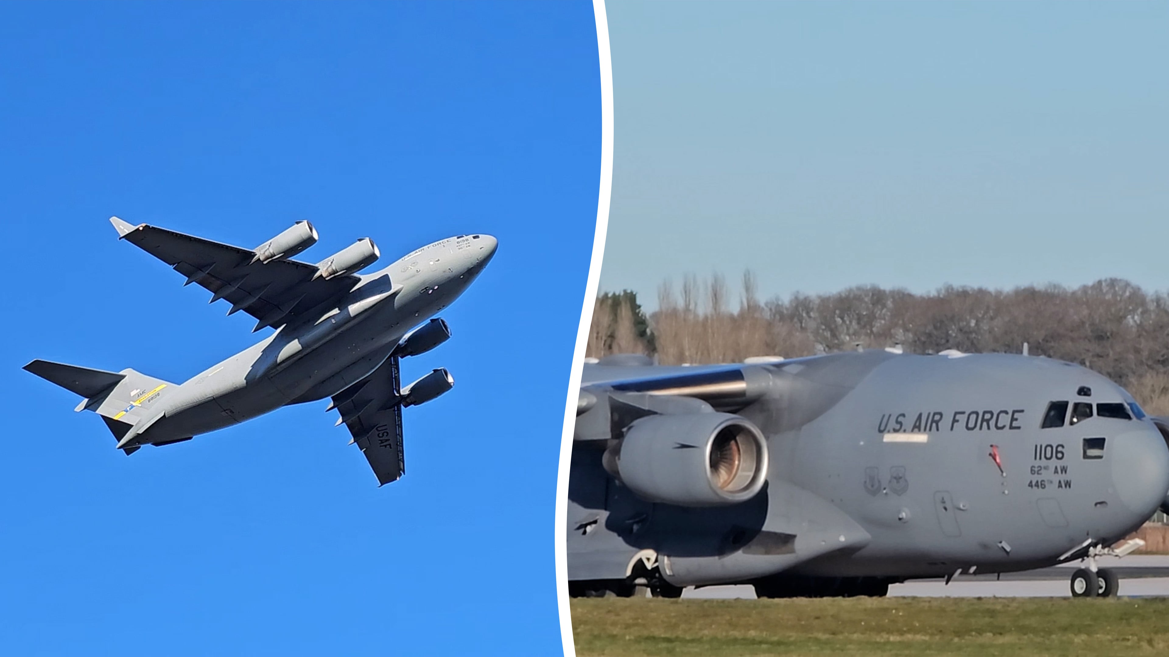 American military planes spotted in RAF airfield amid rising tensions