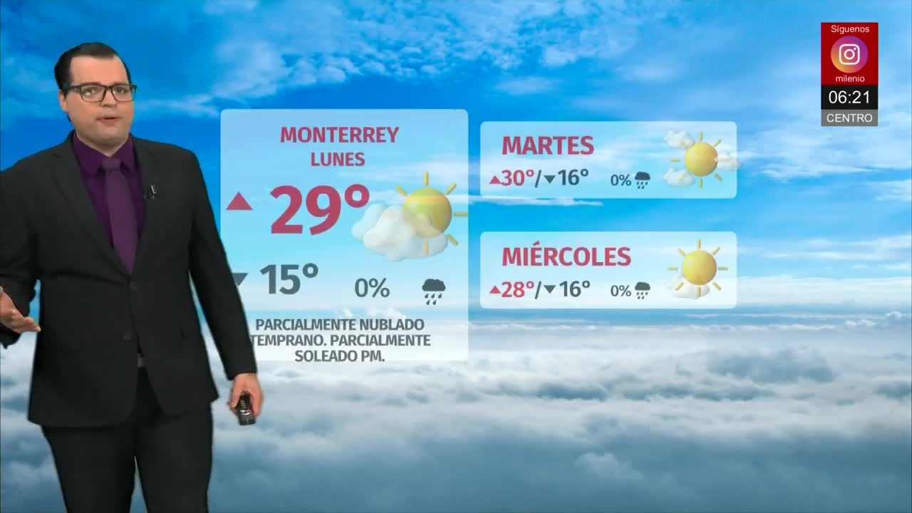 Clima de hoy lunes 5 de enero de 2026 | Pronóstico con Nelson Valdez