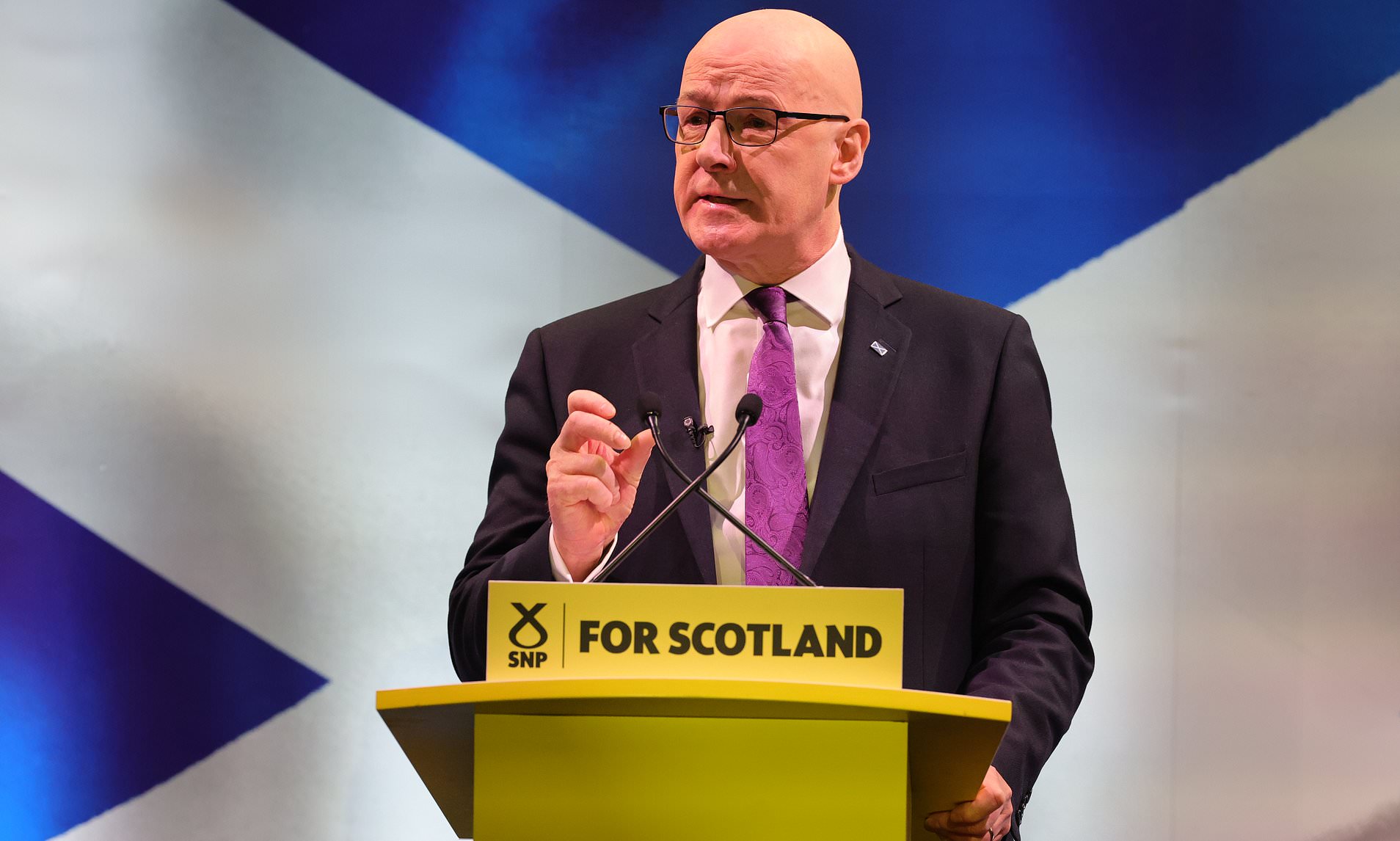 SNP chief John Swinney demands new independence referendum if he wins ...