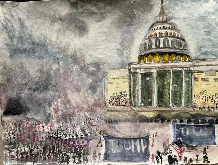 Painting history: Upper West Side artists commemorate Jan. 6 Capitol ...