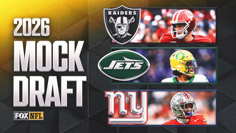 2026 NFL mock draft: Should Raiders take Fernando Mendoza or Dante ...