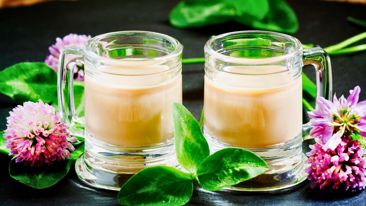 I brought a bottle of Irish cream. She screamed at me for putting dairy ...