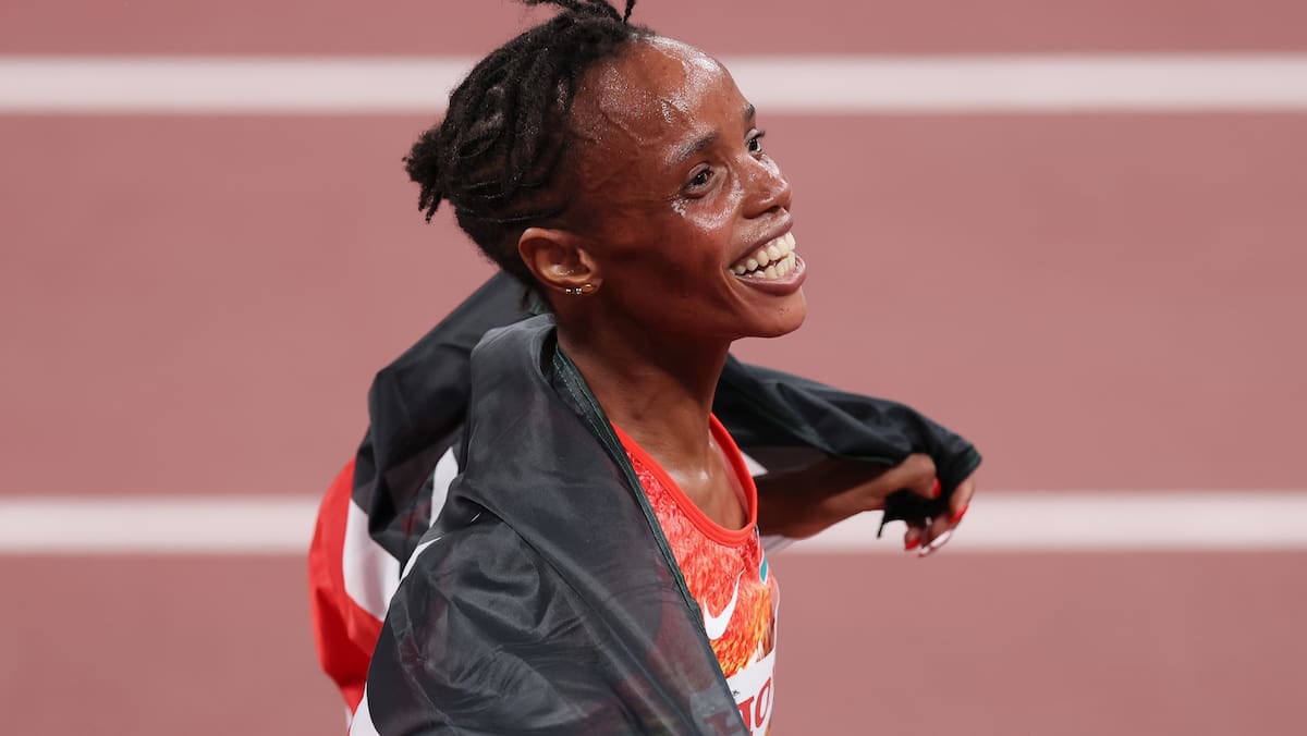 Baby-Pause statt Cross-WM: Doppel-Olympiasiegerin Chebet erwartet ihr ...