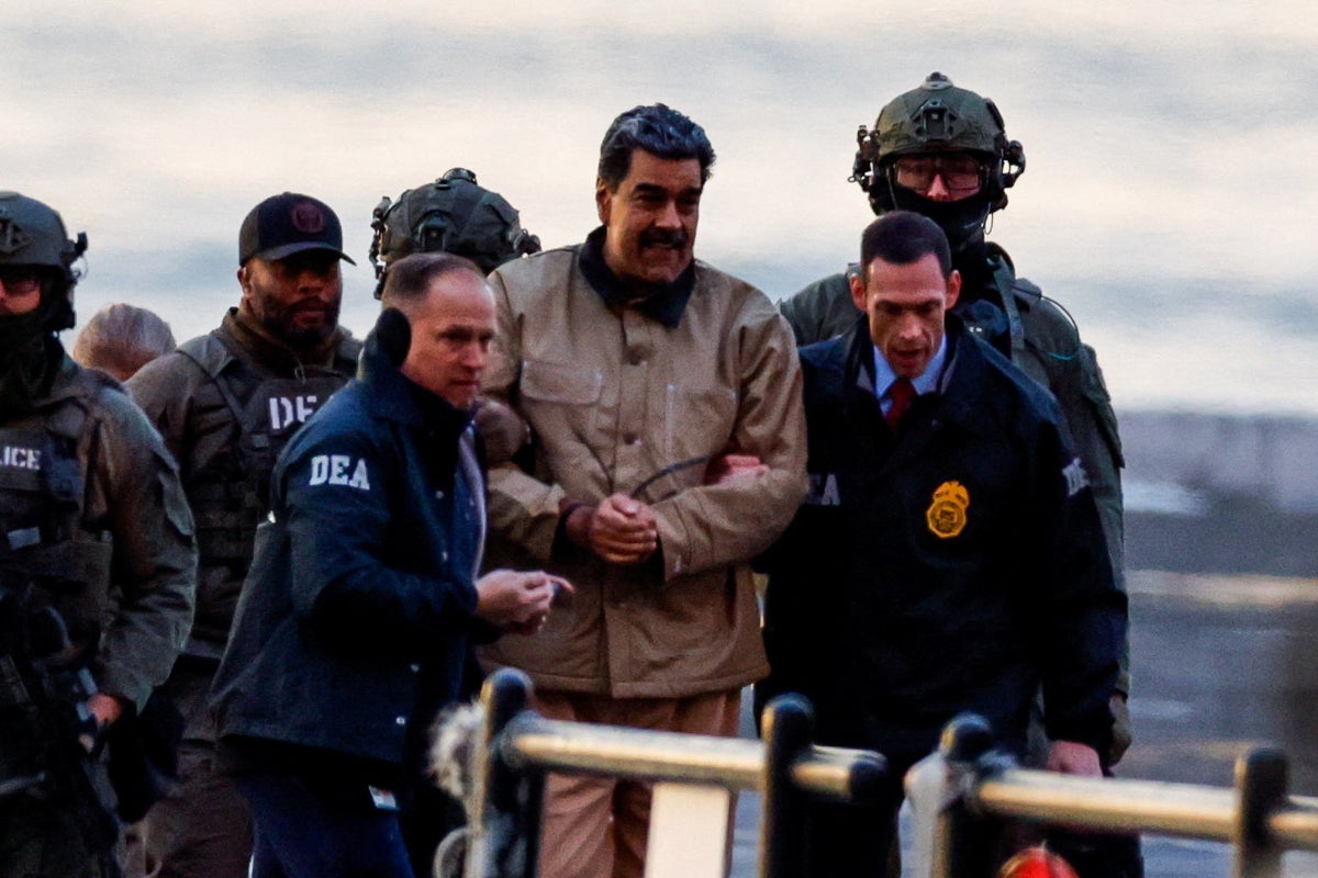 Venezuela live: Maduro pleads not guilty to drug and weapon charges