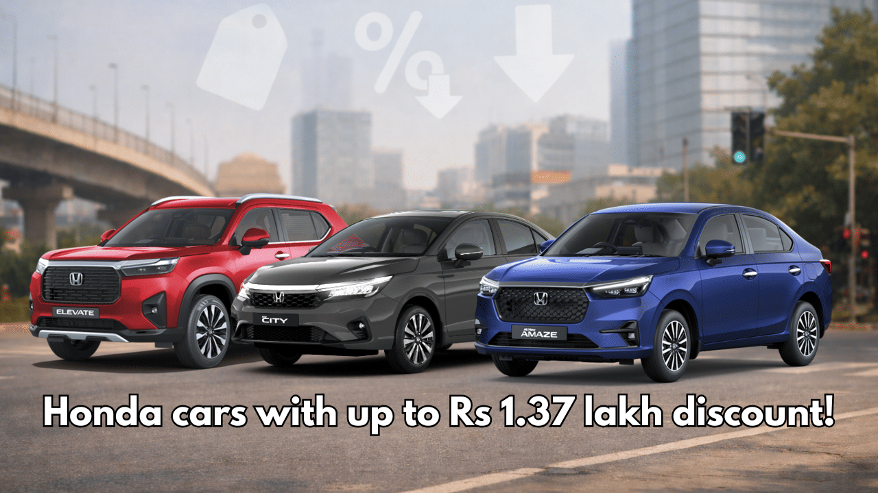 Honda announces January 2026 discounts on Elevate, City and Amaze