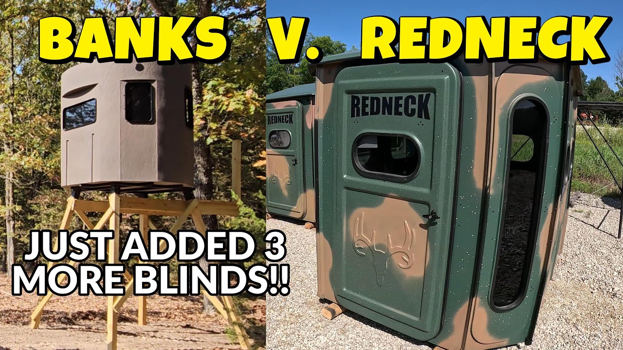 Best deer tower blind for the money? Banks vs Redneck Blinds