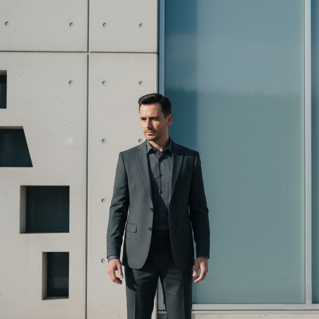 Clothing colours that suggest calm and clear thinking