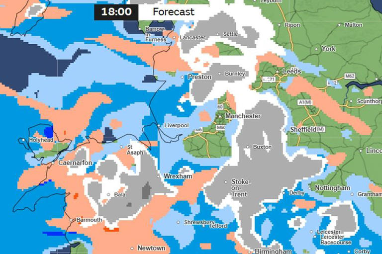 New snow front could hit Wales this week with blizzards possible