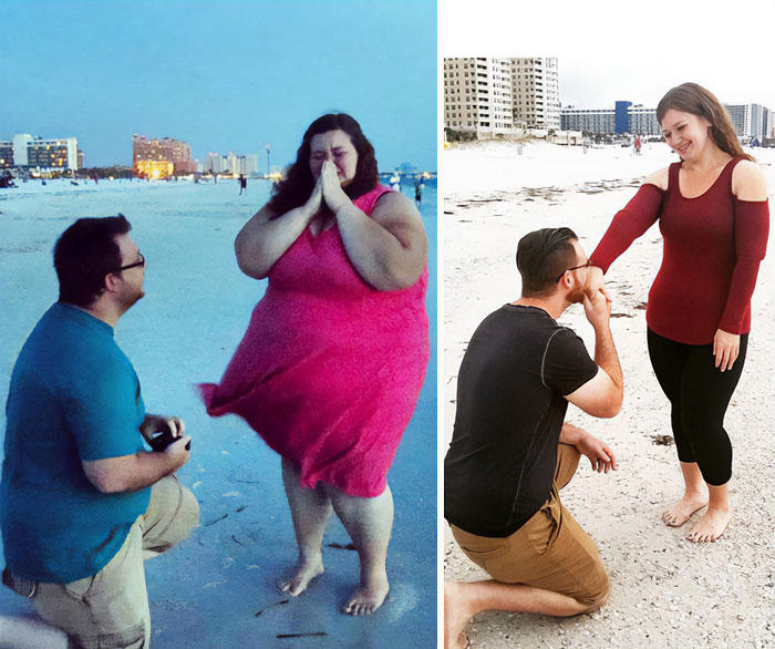 44 times people posted incredibly wholesome before & after pictures online