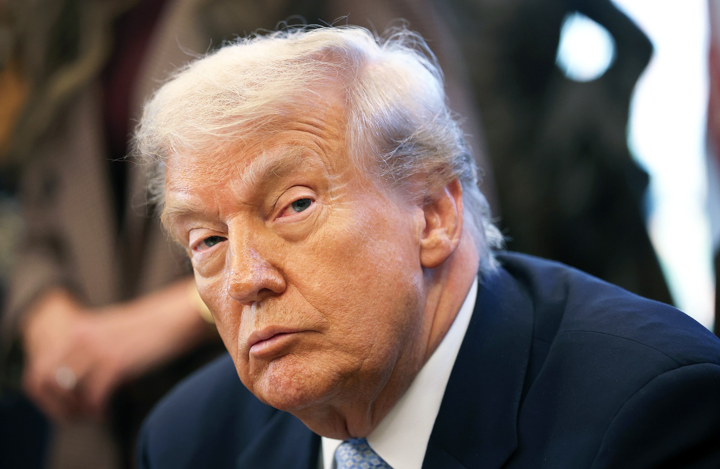 Trump signs bill to release Epstein files, having given up fighting it