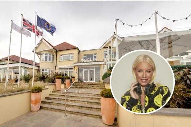 Denise van Outen visits beloved 'celebrity hotspot' hotel on Southend ...