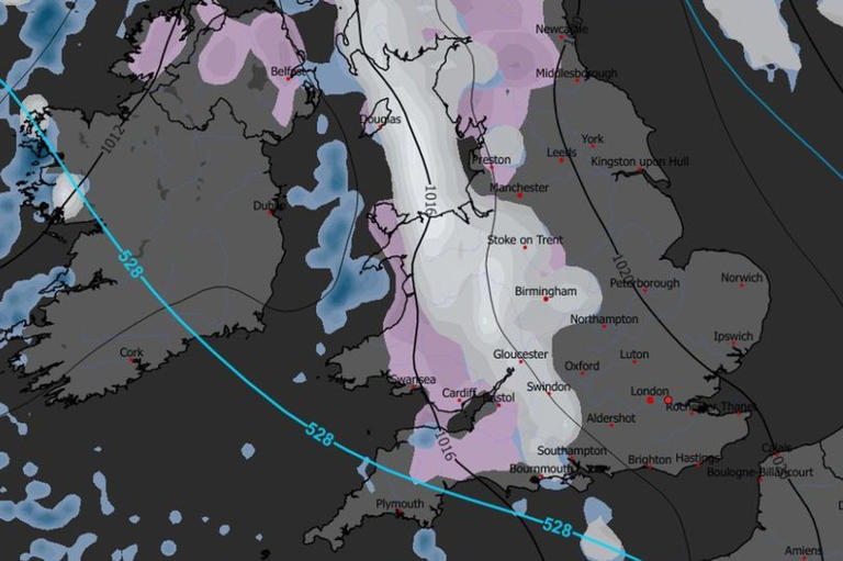 New snow front could hit Wales this week with blizzards possible