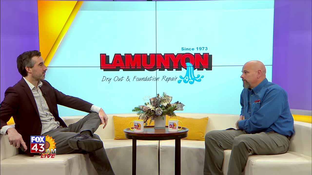Fox 43 AM Live Lamunyon Dry Out & Foundation Repair 010526