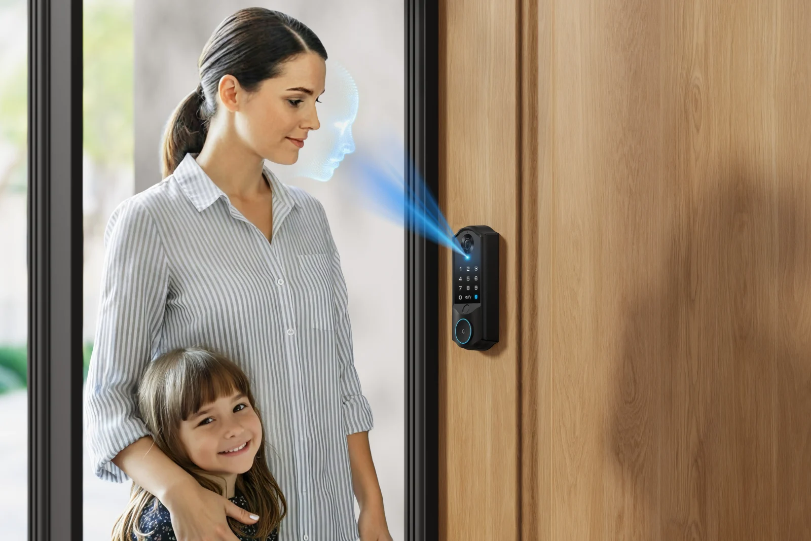 Eufy bows a smart lock, video doorbell, and security cam/wall light combo