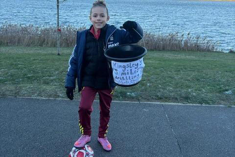 Young footballer (8) from Peterborough dribbles ball for over 5 miles ...