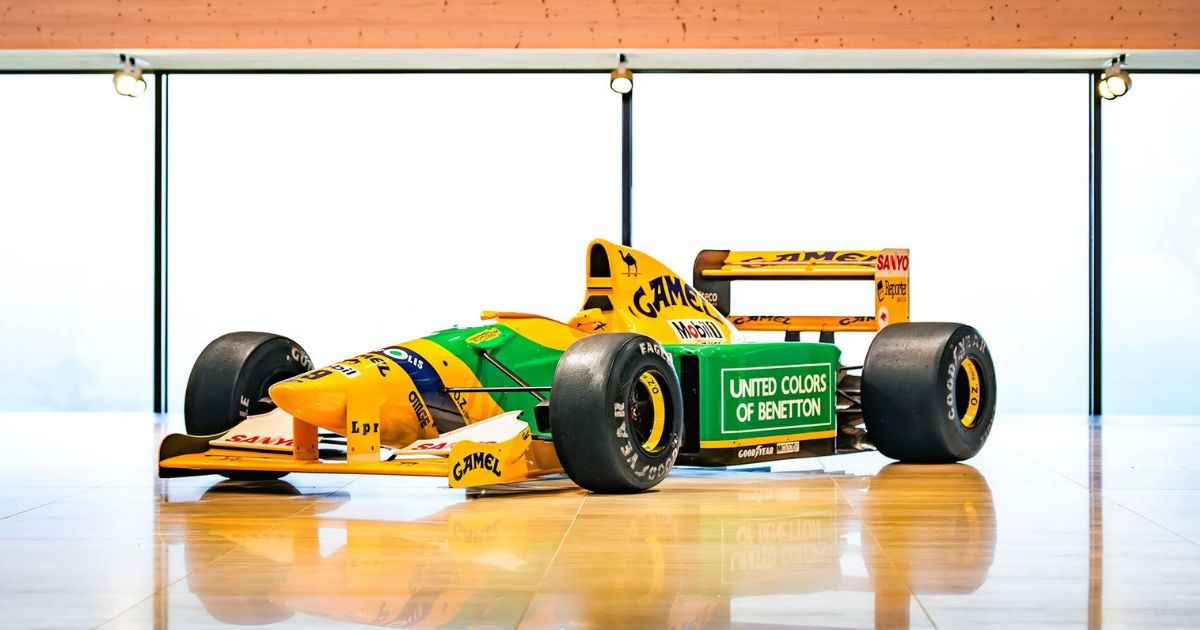 En vente, cette Formule 1 a marqué la carrière de Schumacher