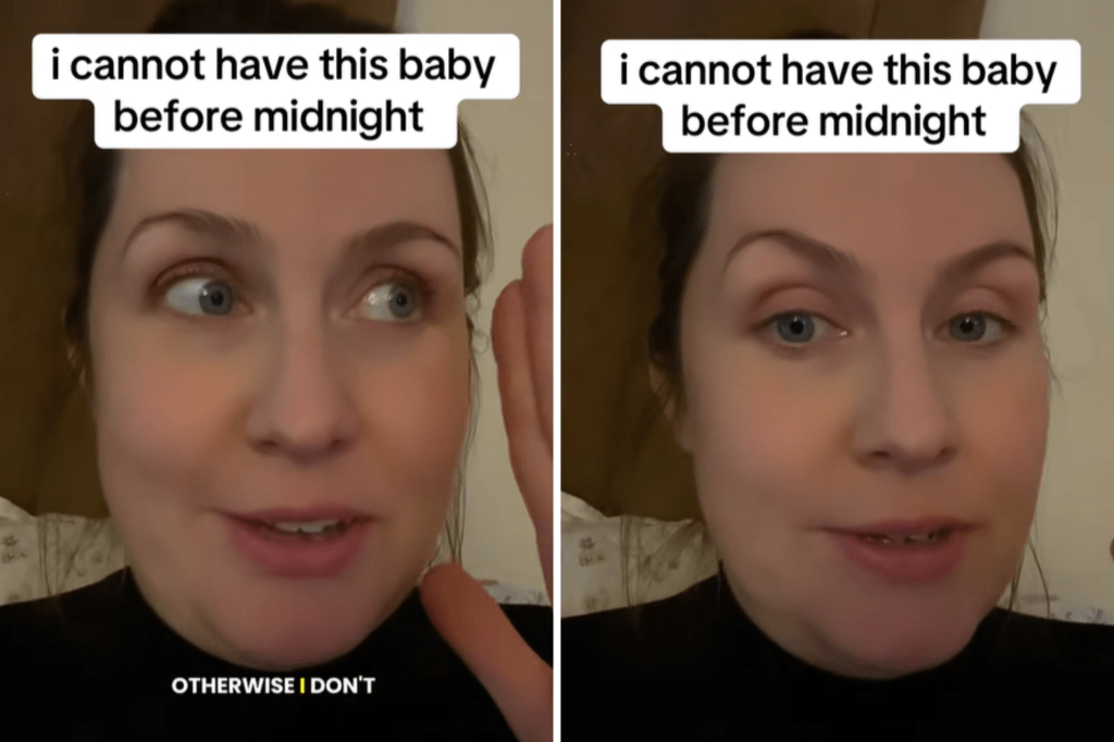 Reason woman desperately trying not to have baby before midnight goes viral