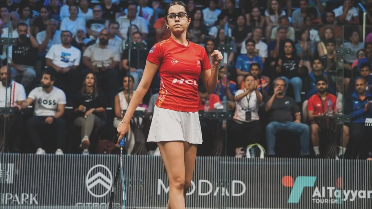 Anahat finishes runner-up in British Junior Open squash c’ships
