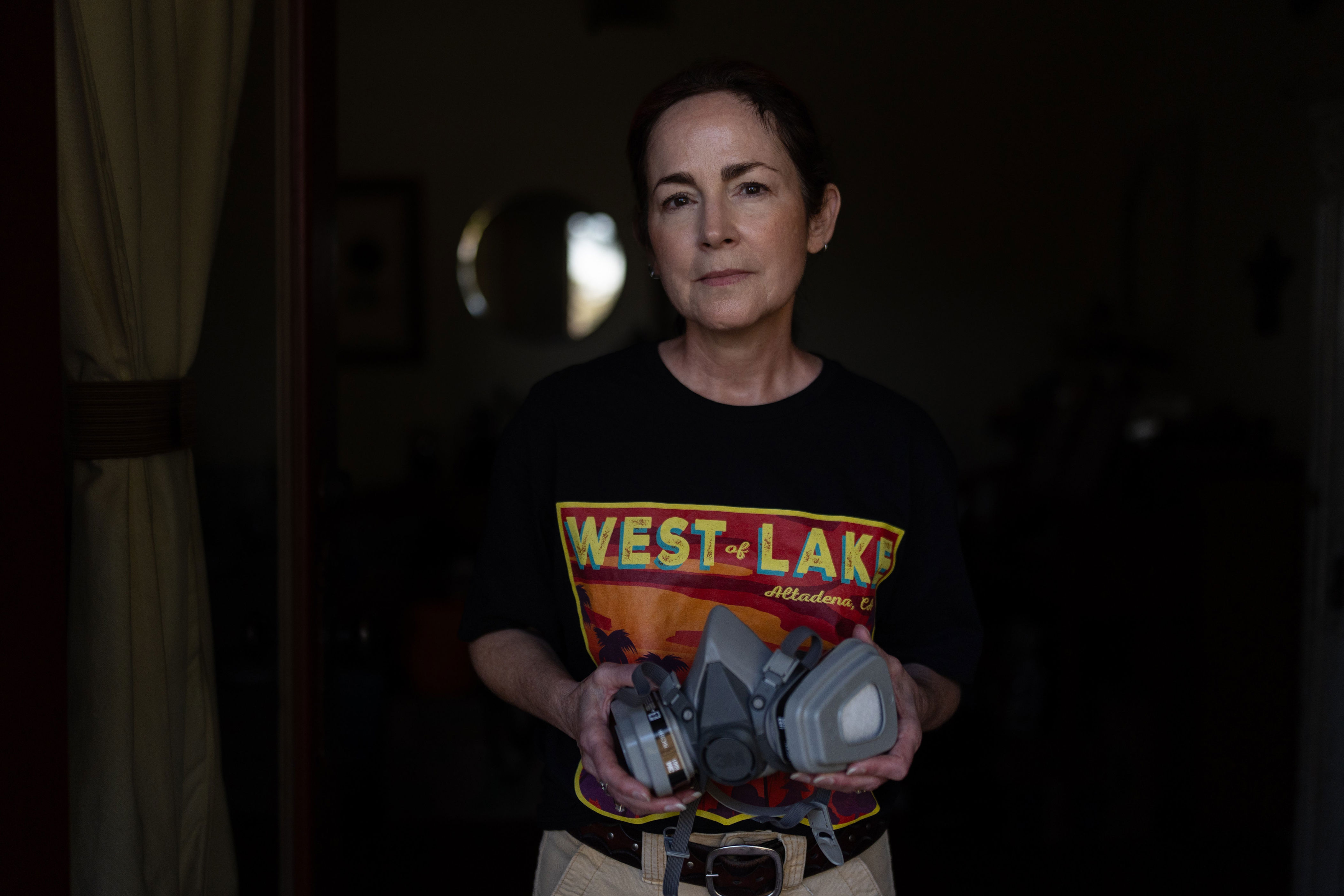 LA residents battling toxic hazards a year after devastating wildfires