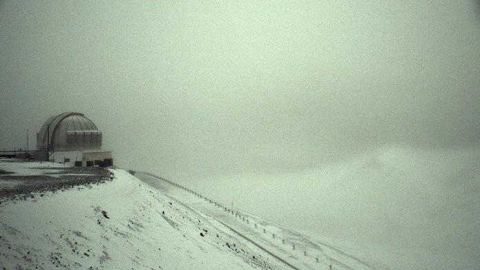 Snow in Hawaii is a thing, and it's happening right now
