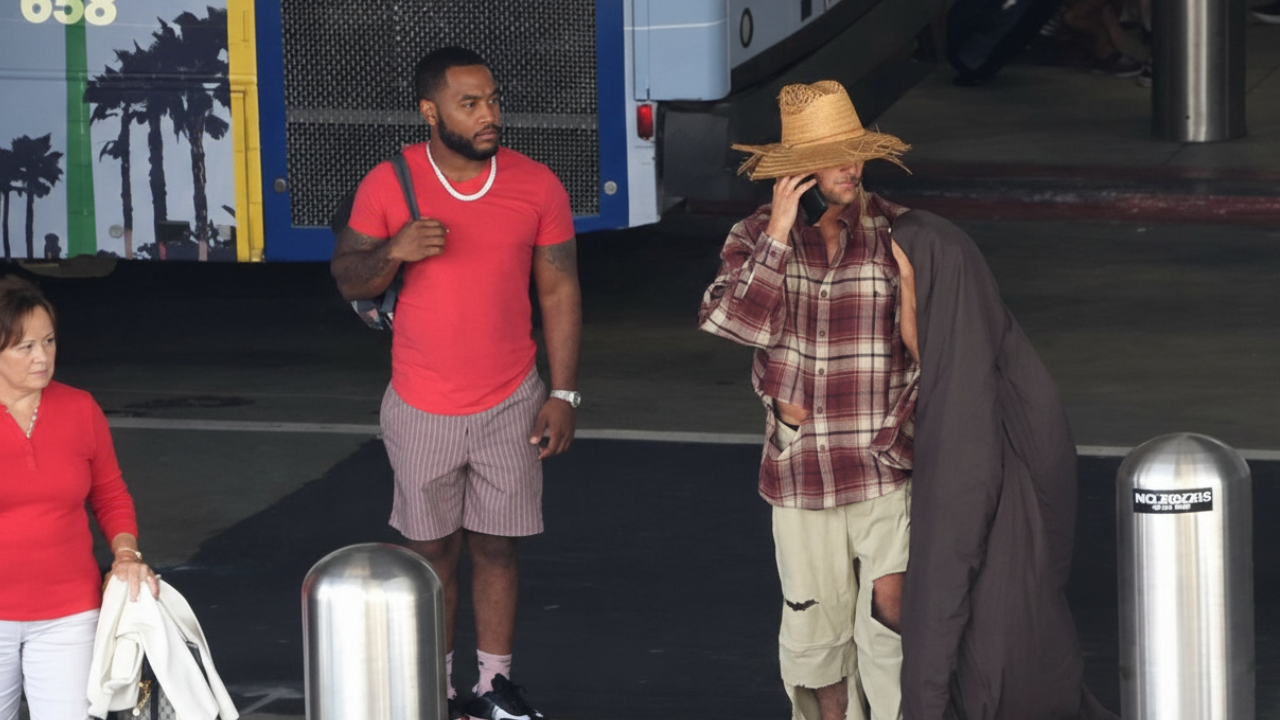 Homeless man gets picked up by supercar