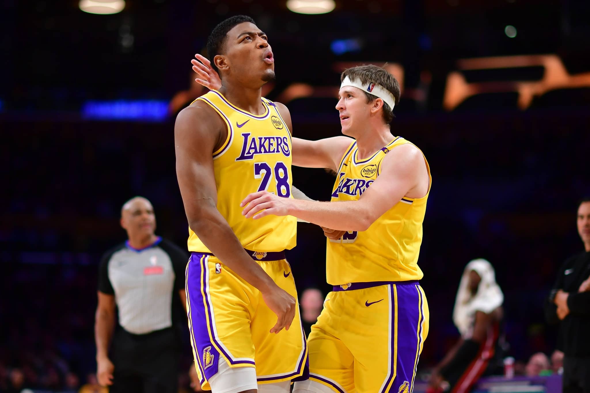 Lakers player ratings: Rui Hachimura and Austin Reaves’ efforts fall ...